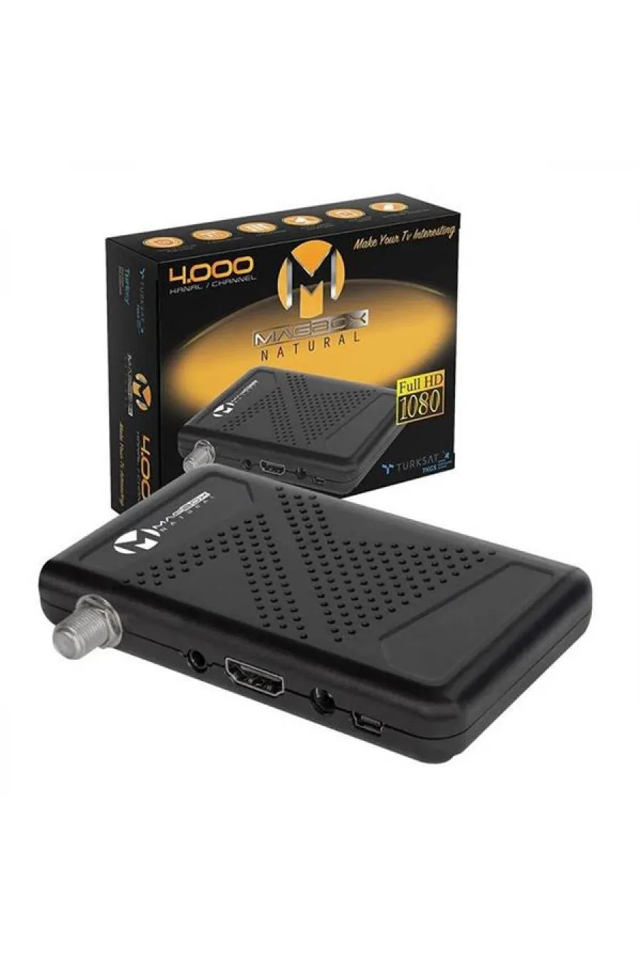 Magbox Natural Full HD-USB Mini Uydu Alıcısı